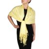 Yellow Pashmina Shawl Scarf Wrap - York Shawls