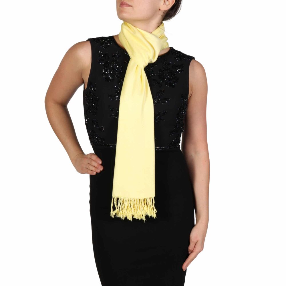 Yellow Pashmina Shawl Scarf Wrap | York Shawls